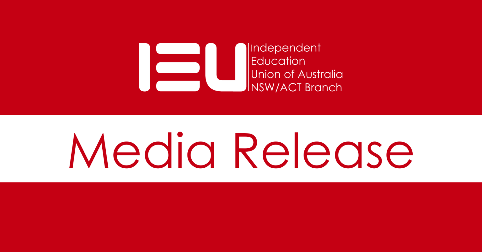 Independent school teachers vote on new MEA - IEU NSW/ACT