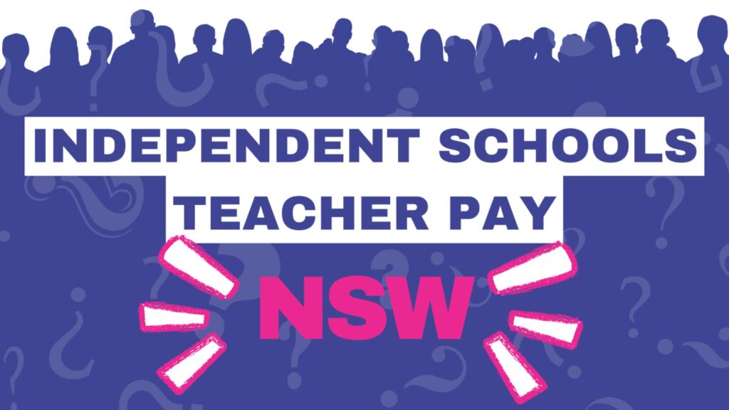 NSW independent school teachers: pay - IEU NSW/ACT