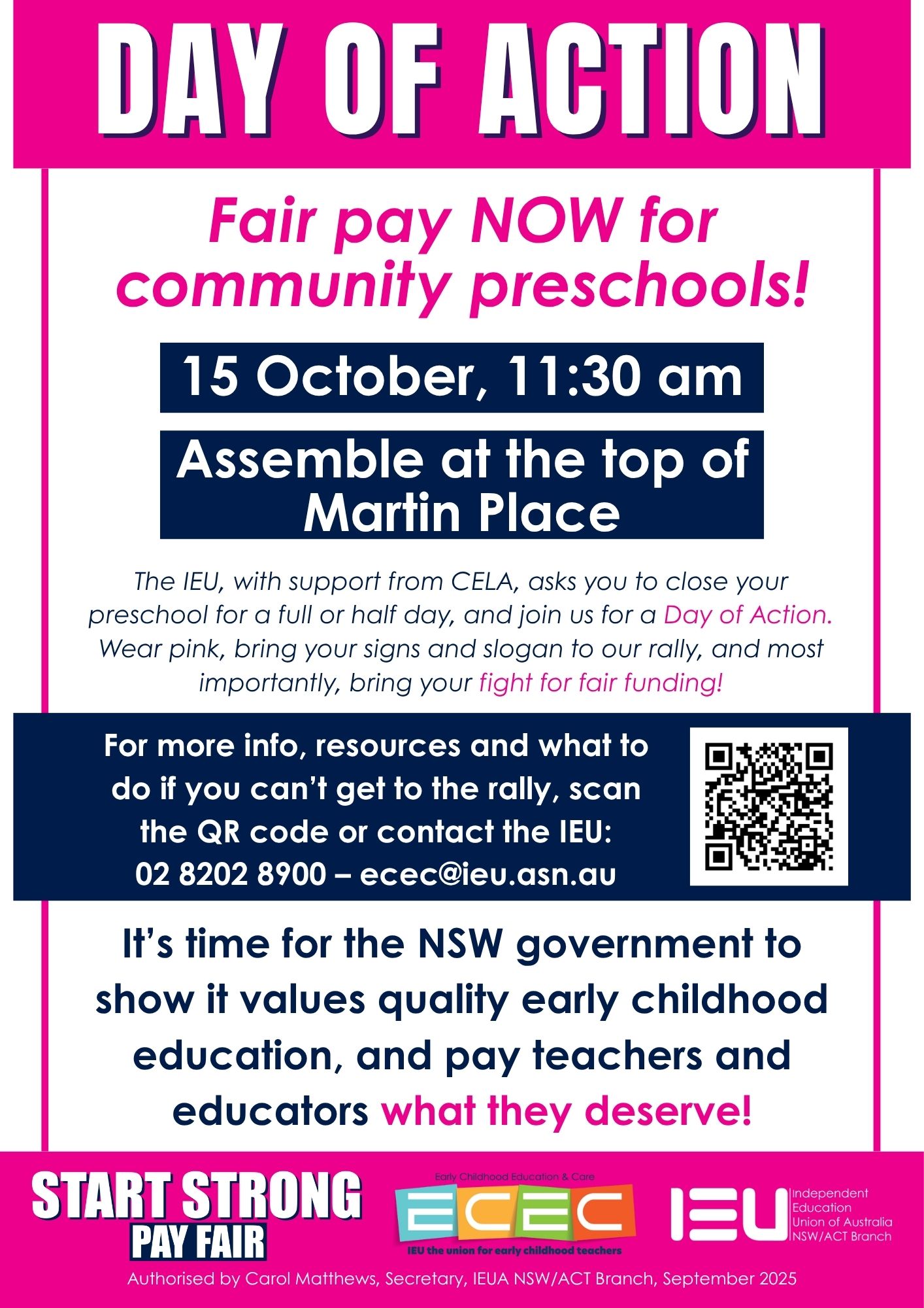 Start Strong Pay Fair – Resources - IEU NSW/ACT