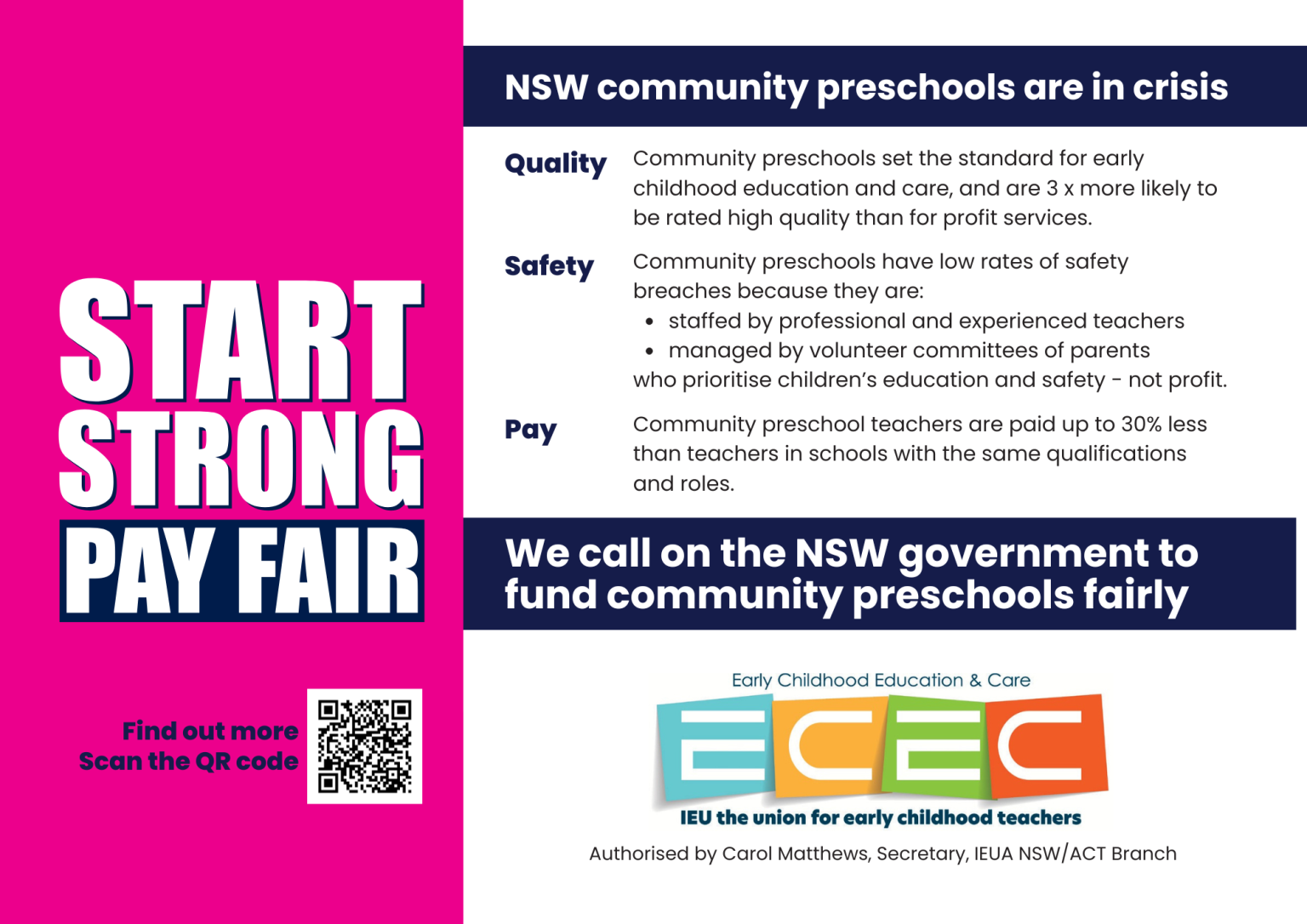 Start Strong Pay Fair – Resources - IEU NSW/ACT