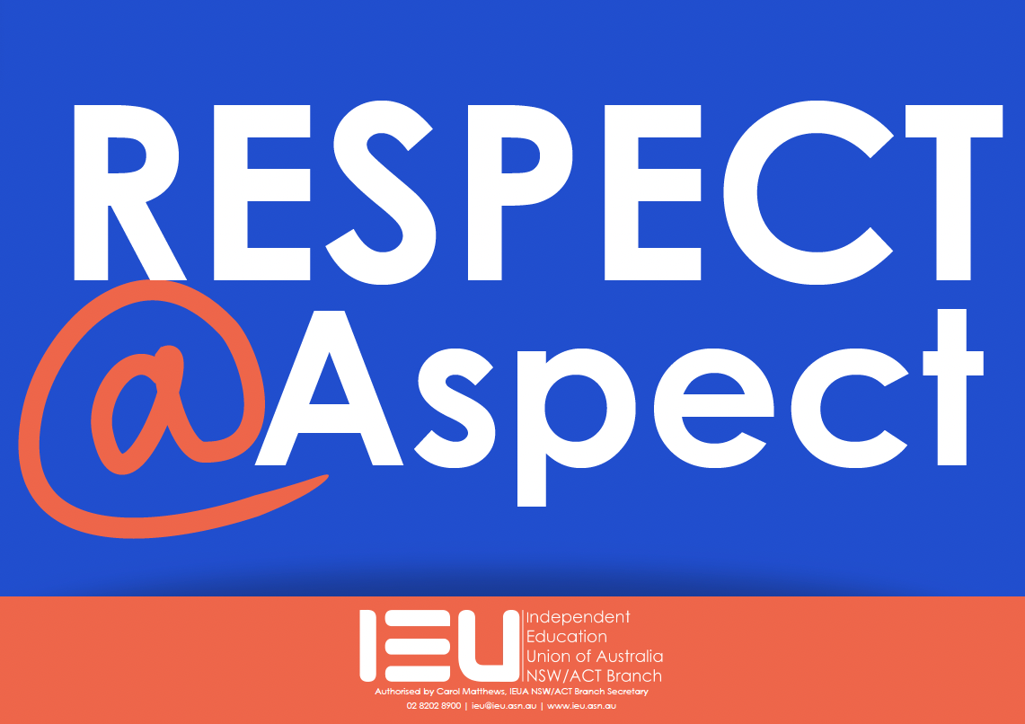 Respect at Aspect resources - IEU NSW/ACT